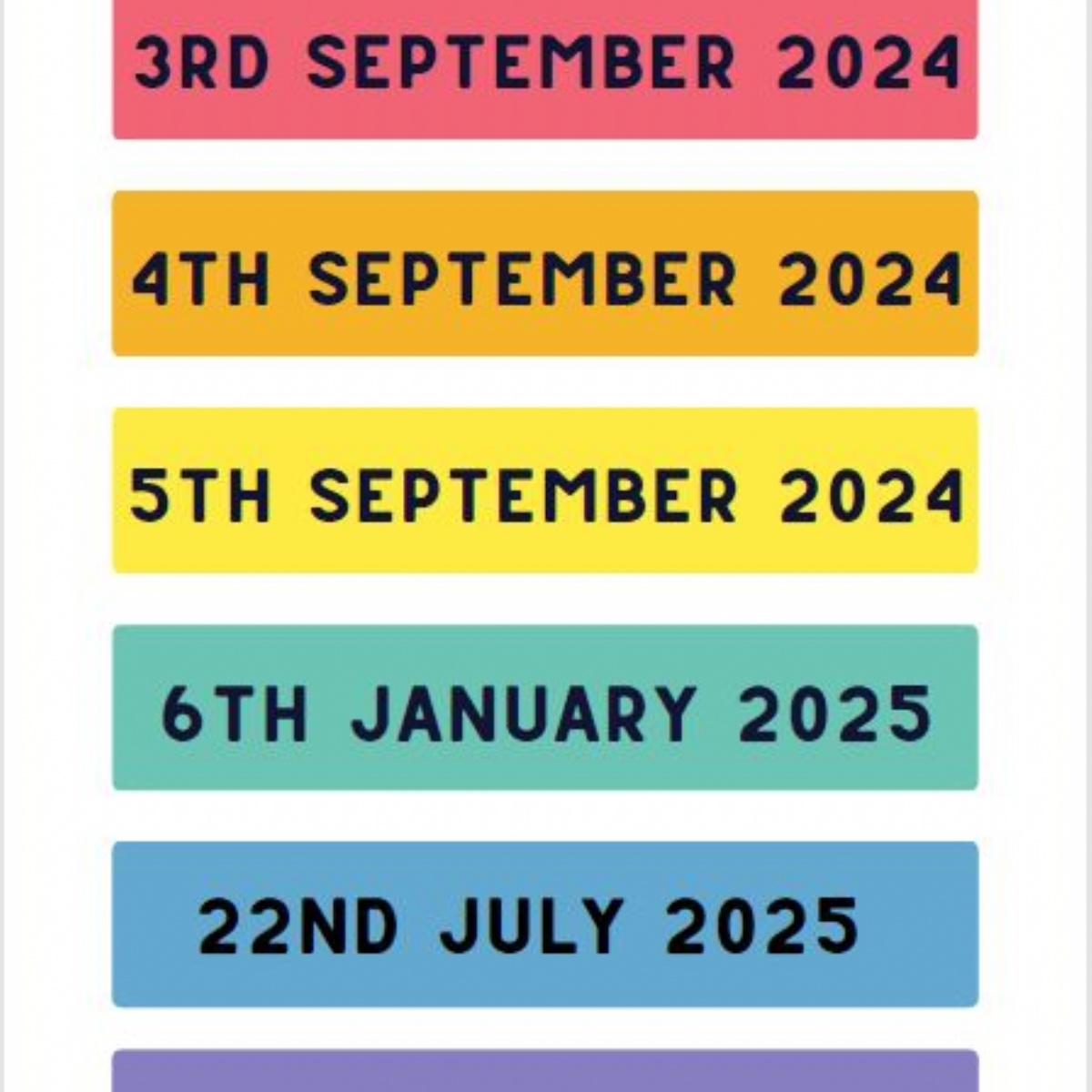 Nancealverne School - INSET Days 2024/25