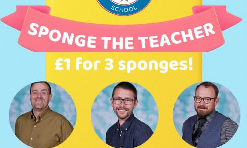 Nancealverne School - Sponge the Teachers!