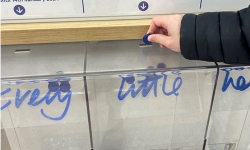 Nancealverne School - Tesco blue tokens